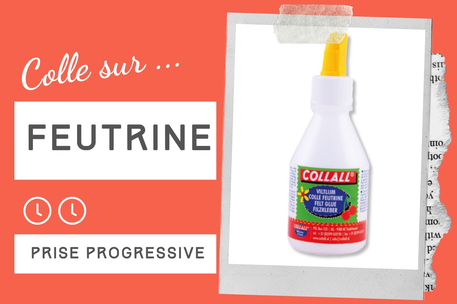 Colle feutrine - Sans solvants - Colles spécifiques - 10 Doigts