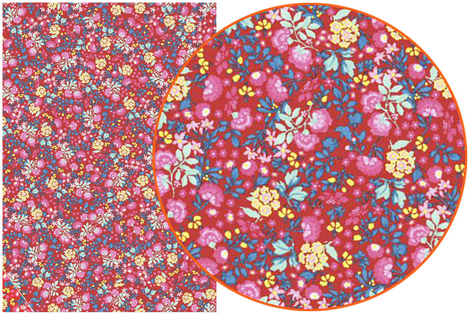Papier Décopatch Fleuris - 3 feuilles N°751 - Papiers Décopatch - 10 Doigts