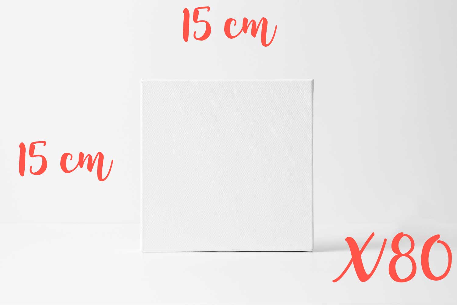 Châssis Carrés - 100 % coton - Châssis et Cartons toilés - 10 Doigts