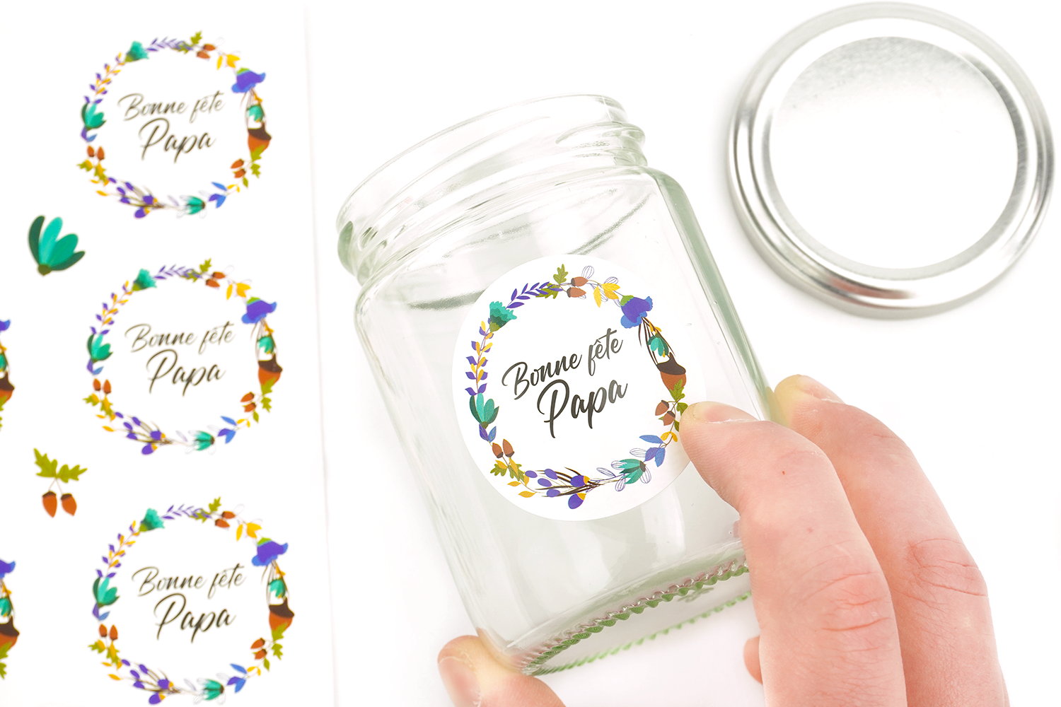 Bocal à messages d'amour : un cadeau touchant pour la fête des pères