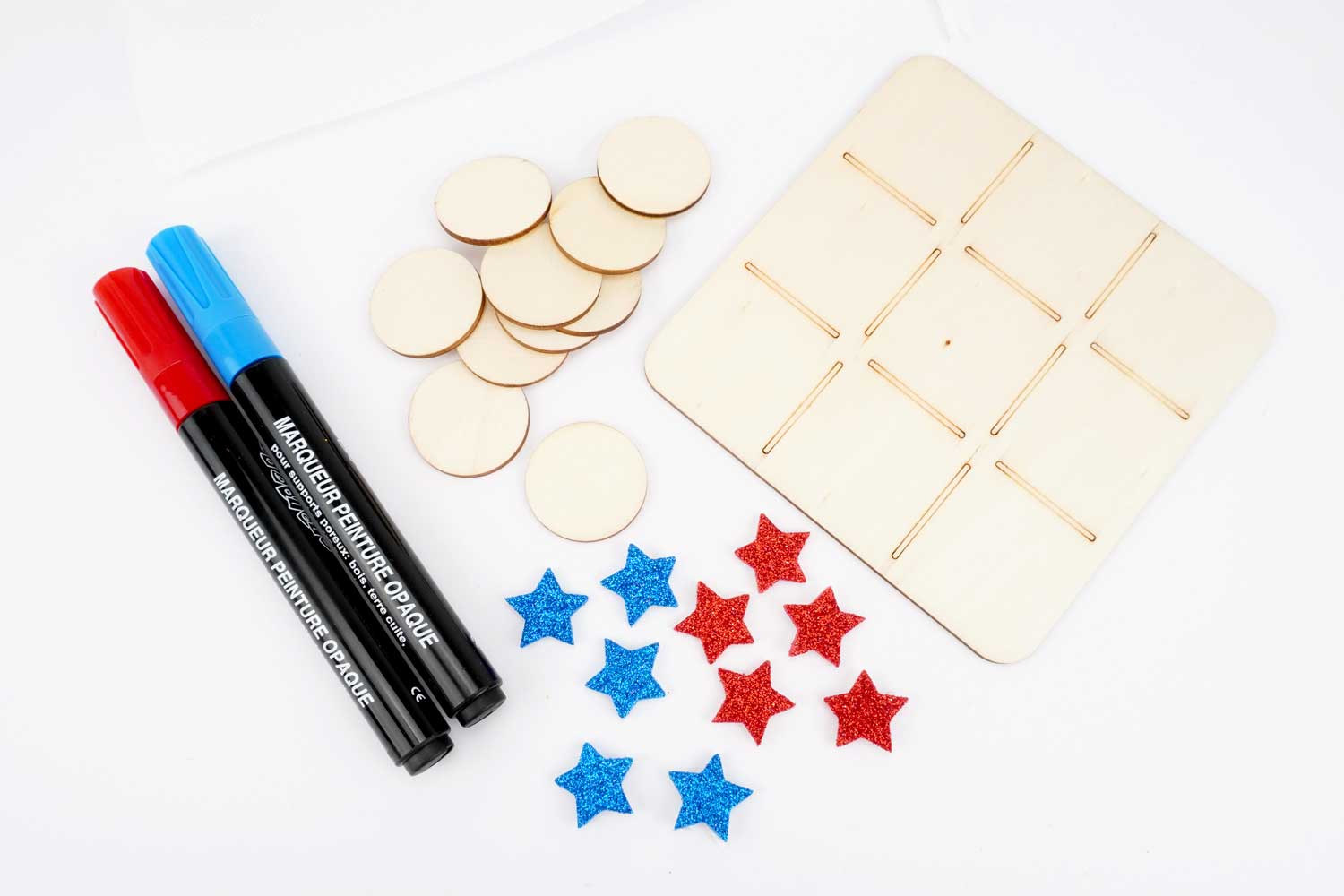 Fabriquez un jeu morpion unique à offrir ou à jouer en famille