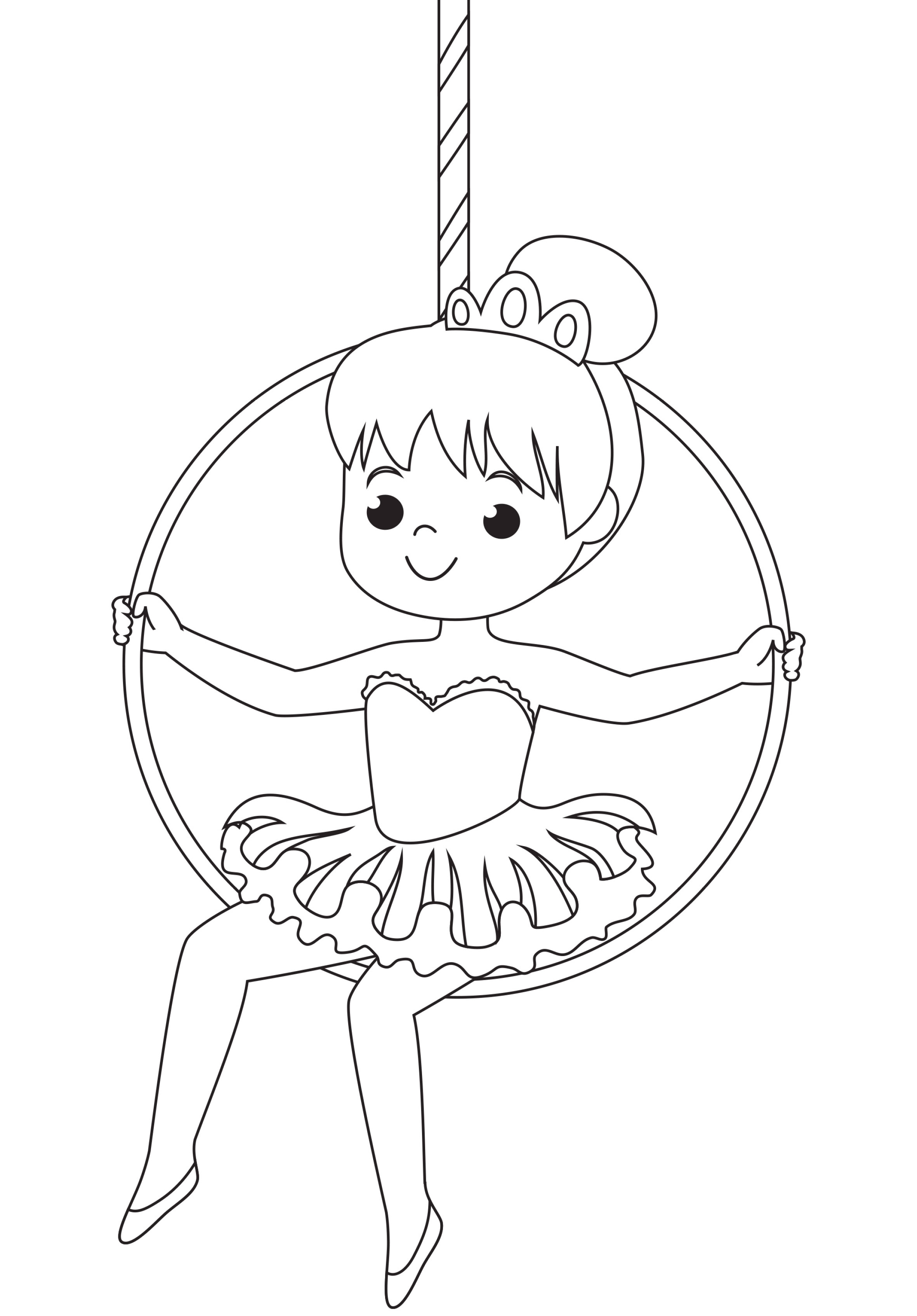 Coloriage à imprimer : - Coloriages cirque : Cirque11 - 10doigts
