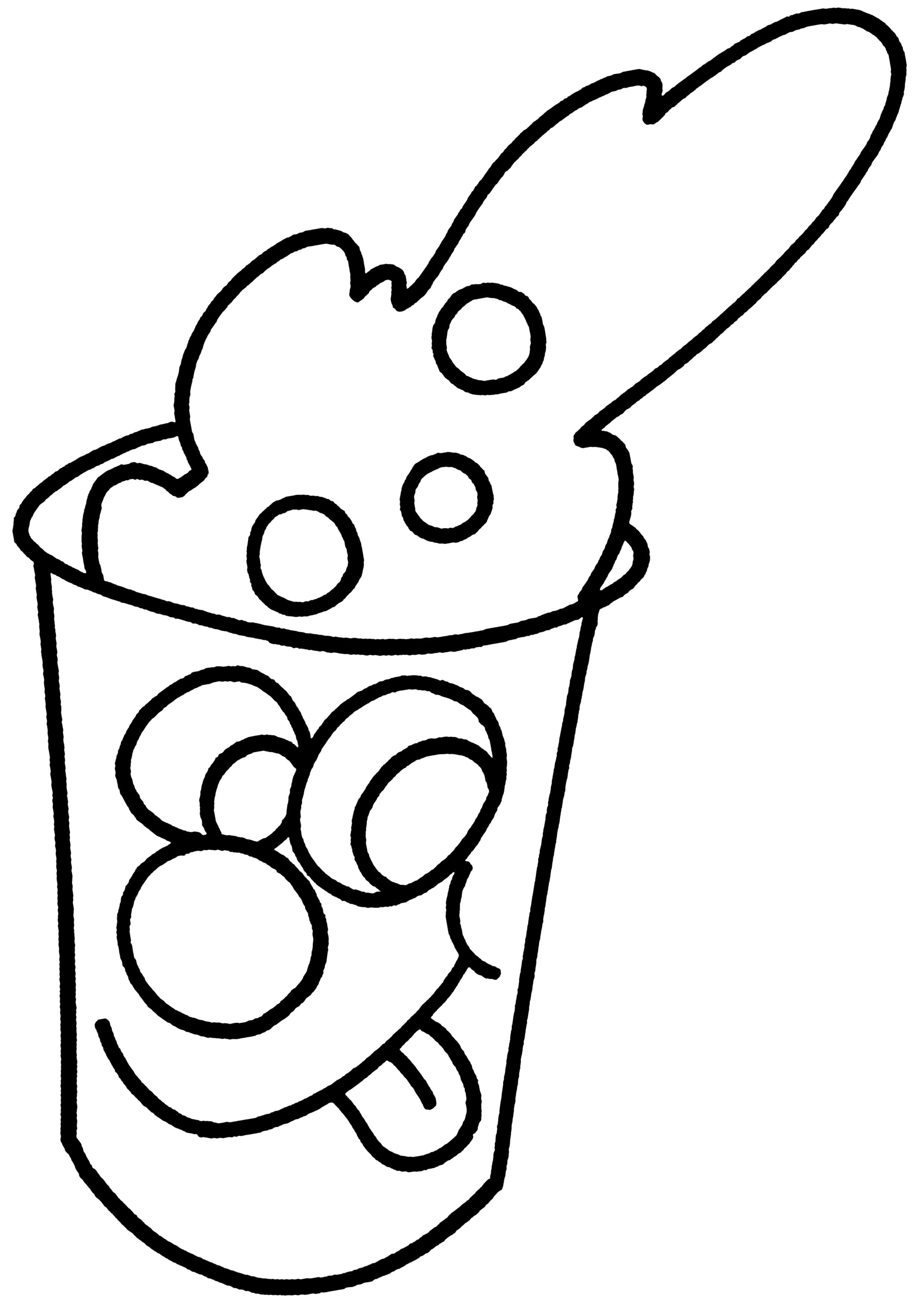 Coloriage à imprimer : - Coloriages divers : Gobelet 02 - 10doigts