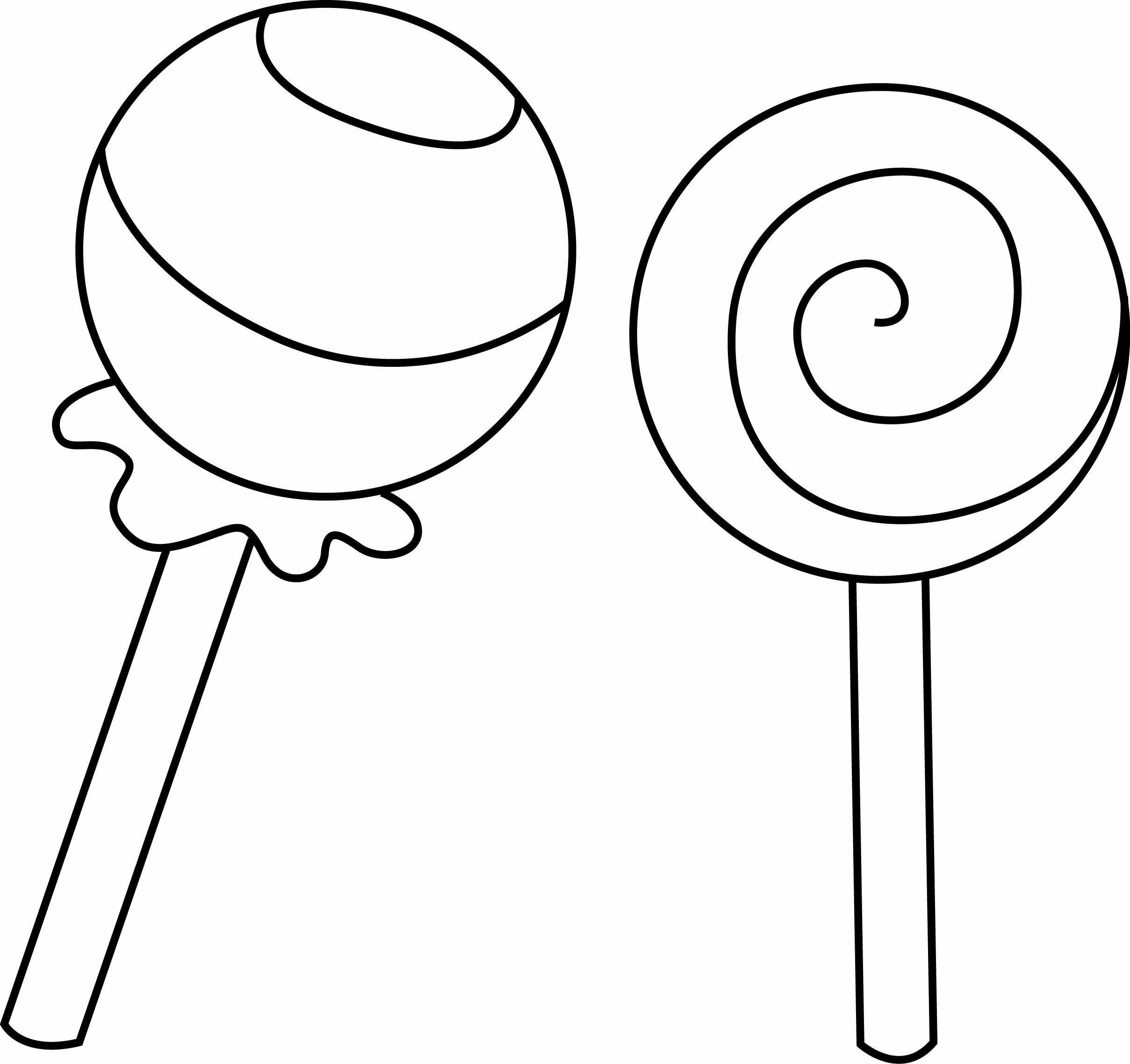 Coloriage à imprimer - Coloriages divers : Sucette 02 - 10 Doigts