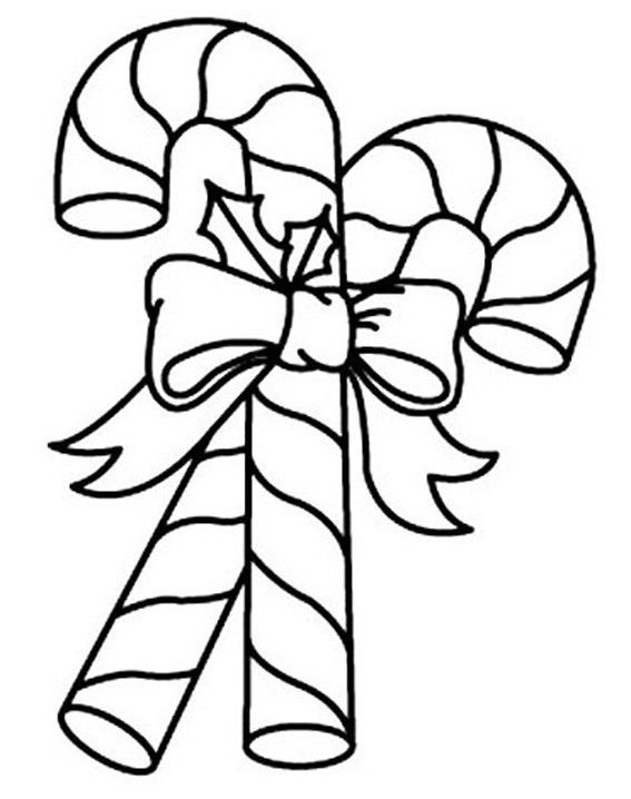 Coloriage à imprimer - Coloriages fêtes : Bonbons 04 - 10 Doigts