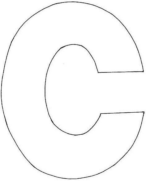 Coloriage à imprimer - Coloriages lettres et chiffres : Coloriage de la ...