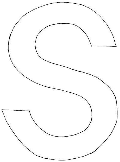 Coloriage à imprimer - Coloriages lettres et chiffres : Coloriage de la ...