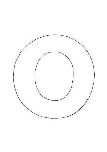 Coloriage à imprimer - Coloriages lettres et chiffres : Coloriage de la ...