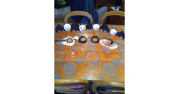 Petites chauve-souris par Élise (3 ans), Emma (6 ans) & Clovis (2 ans ...