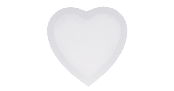 Châssis entoilé coeur - 100% coton - Châssis et Cartons toilés