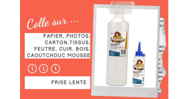 Colle forte universelle transparente - Sans solvants - Colles scolaires ...