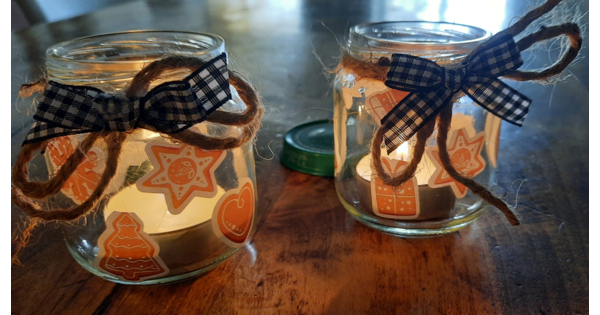 Lumignon de Noël par Genna rose et Eva (24 mois)- 10doigts.fr