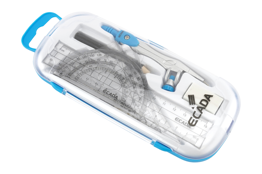 Compas + accessoires géométrie - Accessoires de dessin